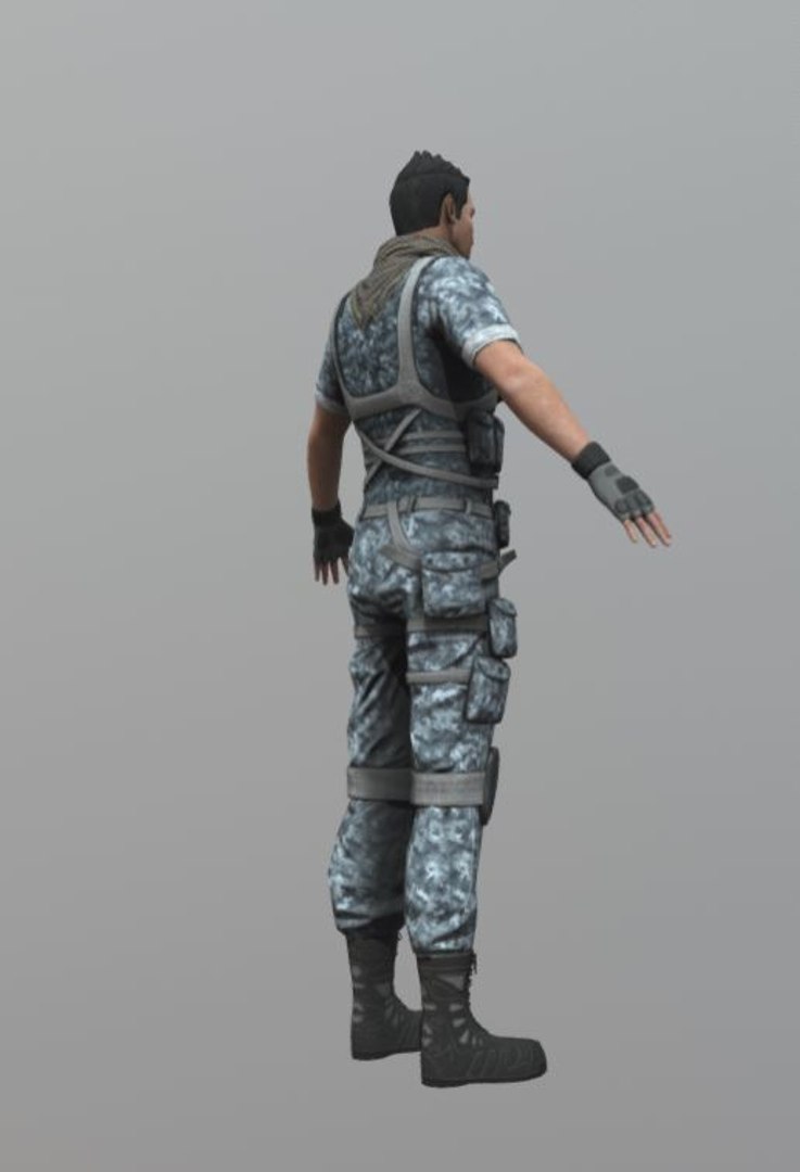 Soldier War Games 3D Model - TurboSquid 1314054