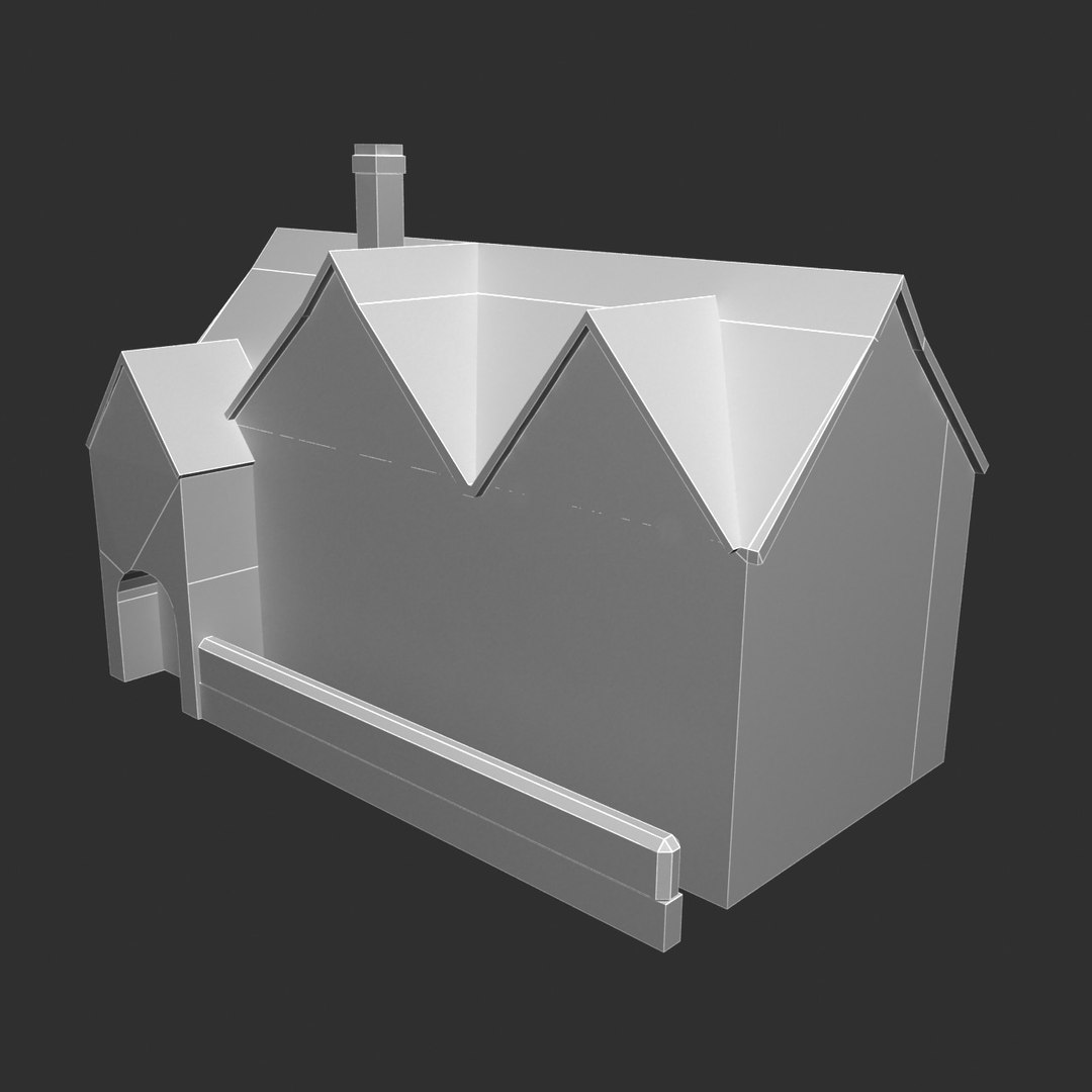 German House 3d Model