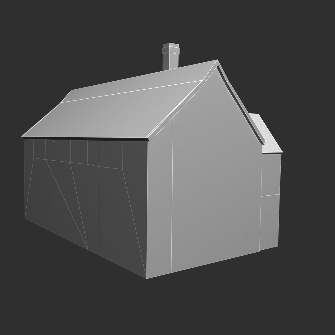 German House 3d Model
