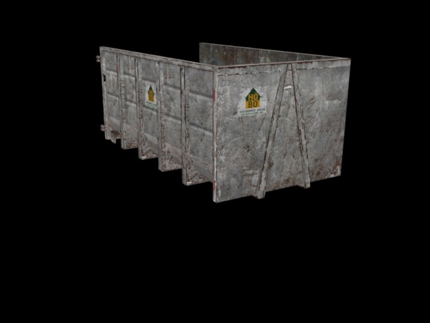 3D skip pack 10 model - TurboSquid 1320547