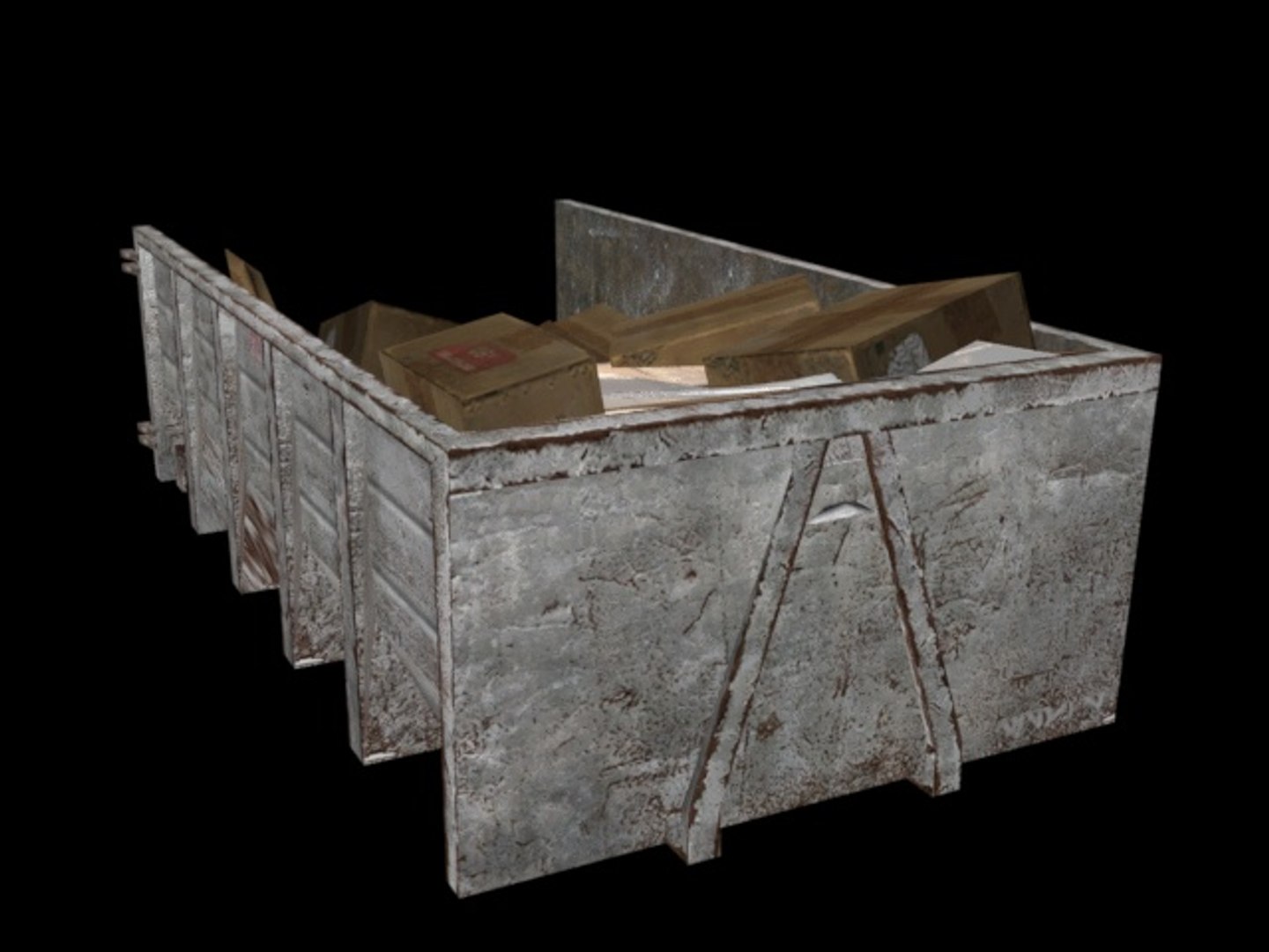 3D skip pack 10 model - TurboSquid 1320547