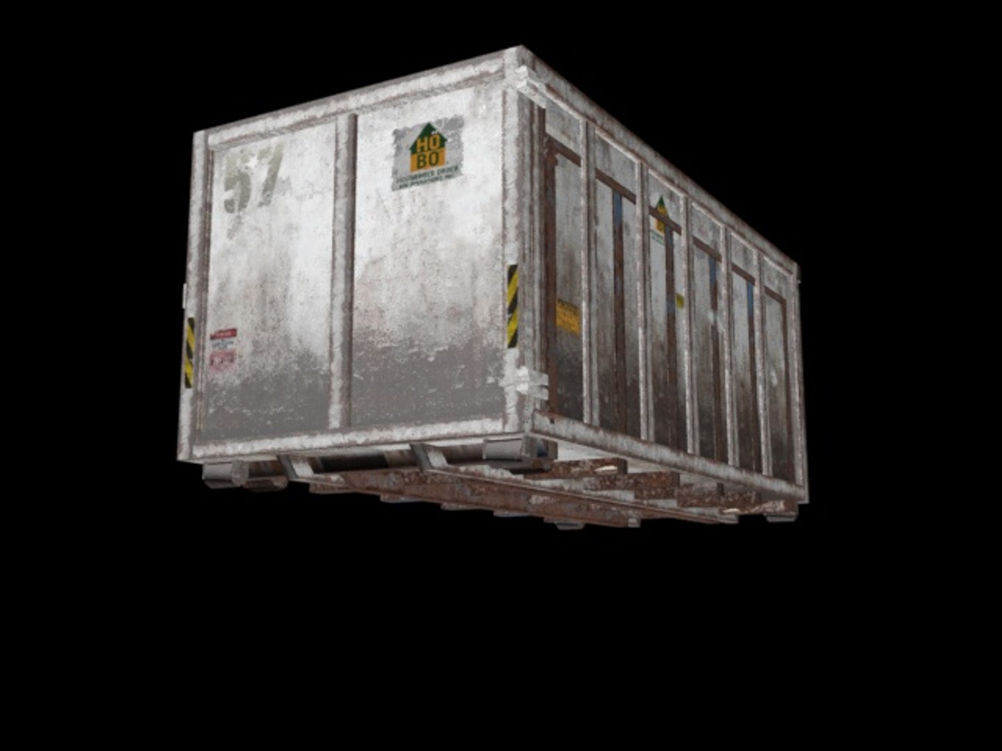 3D skip pack 10 model - TurboSquid 1320547