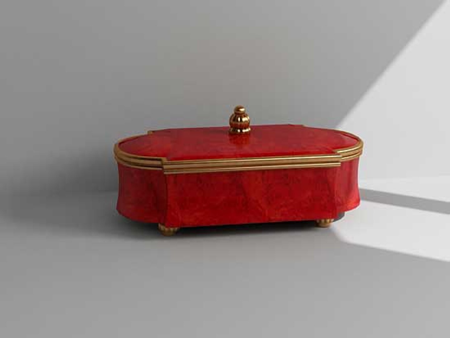 3d Decorative Box Model