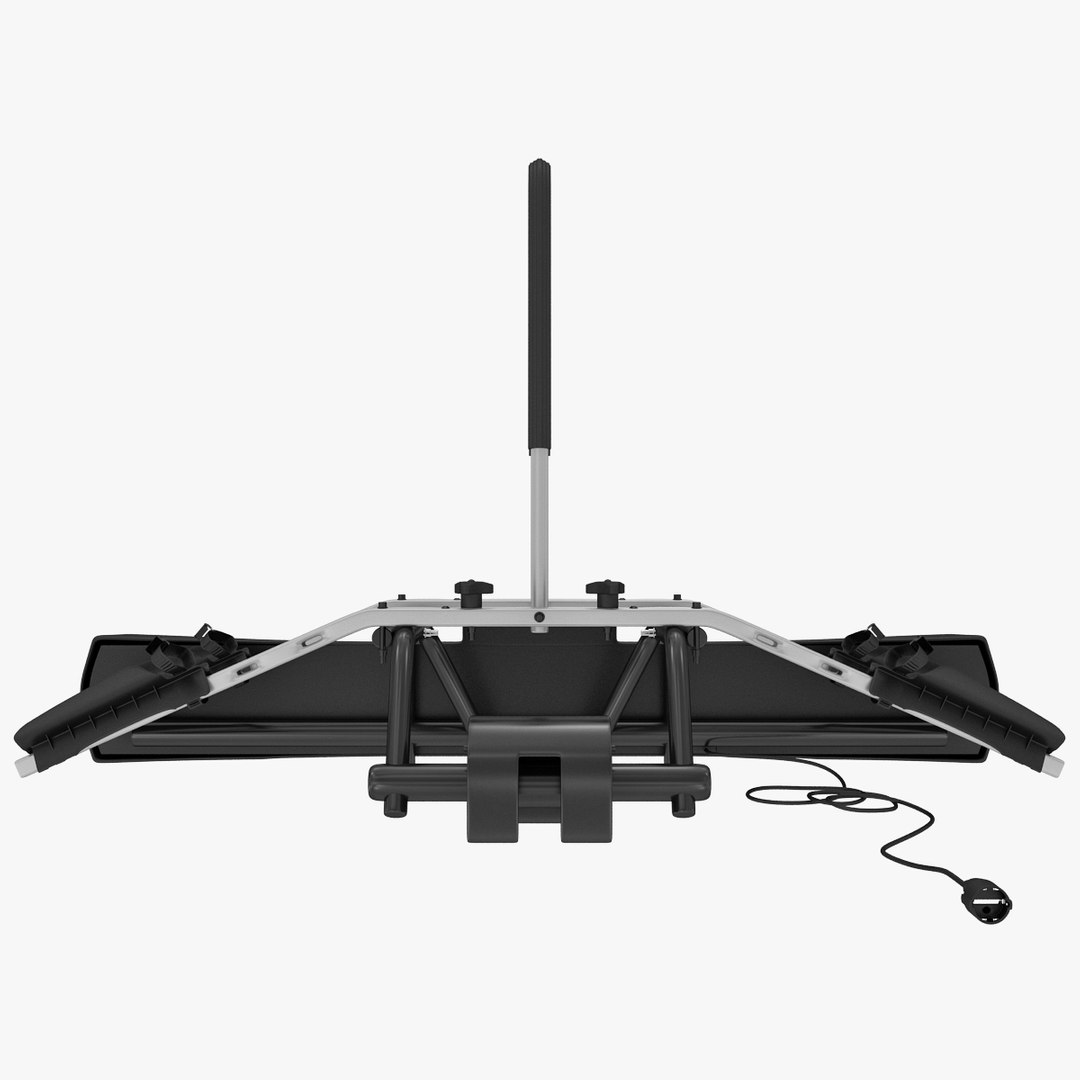 car trunk rack bicycle 3d model