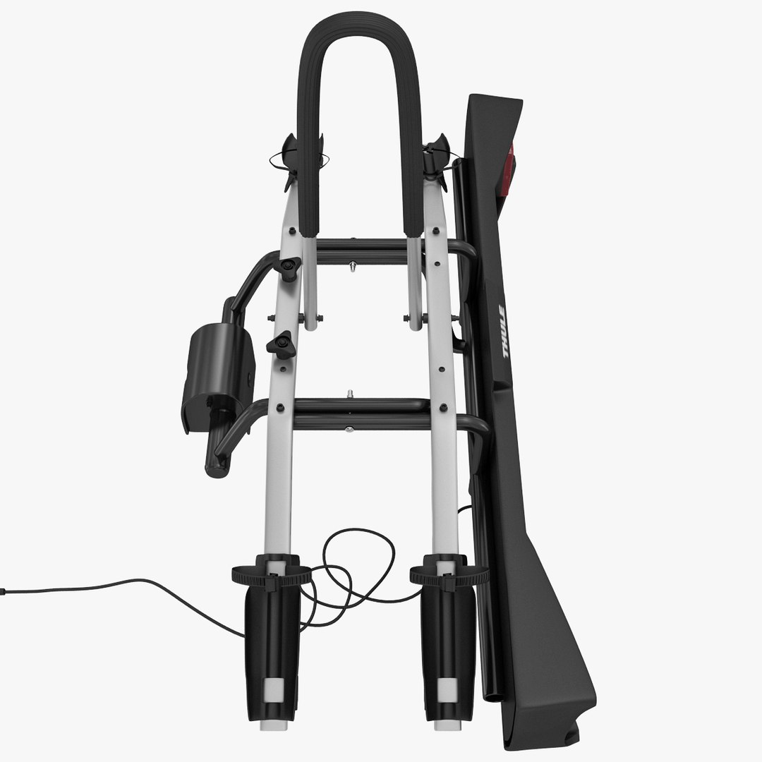 car trunk rack bicycle 3d model
