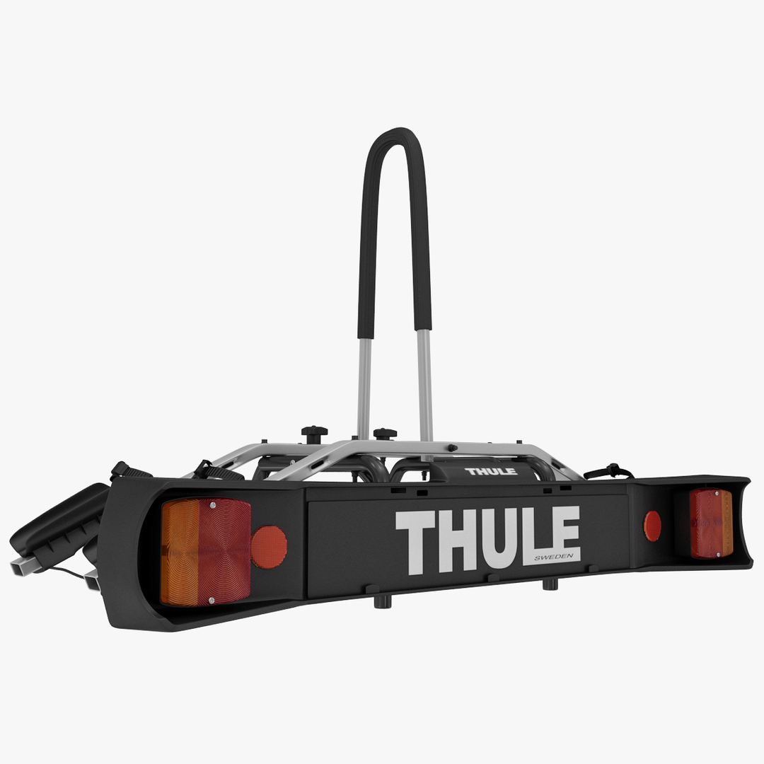 car trunk rack bicycle 3d model