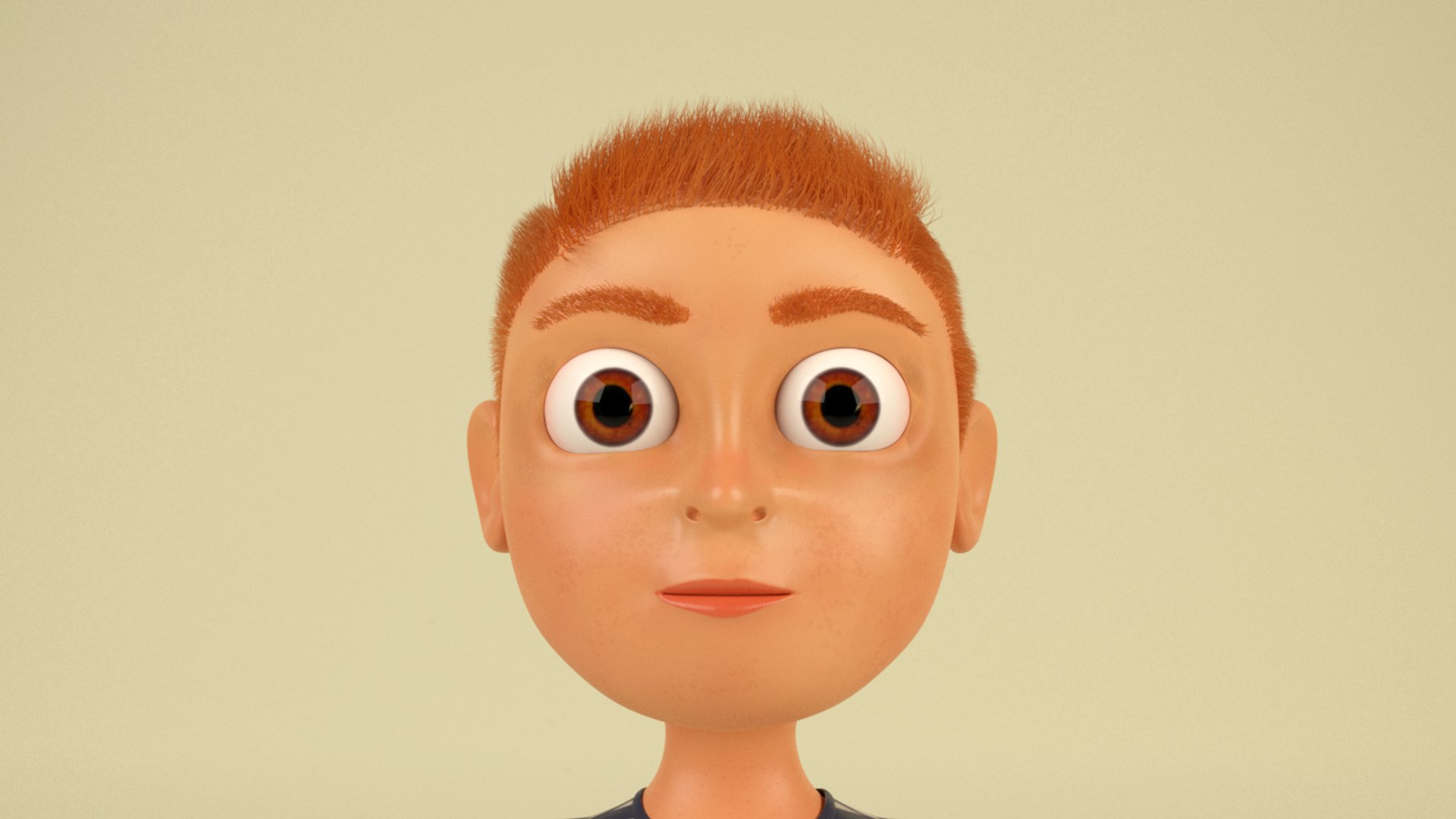 Cartoon Character Boy 3D Model - TurboSquid 1288744