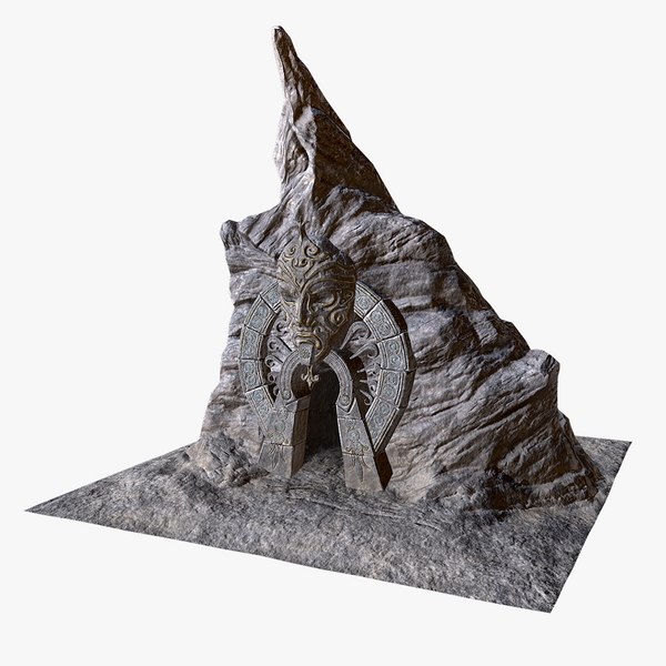 cave-entrance cave entrance 3d model