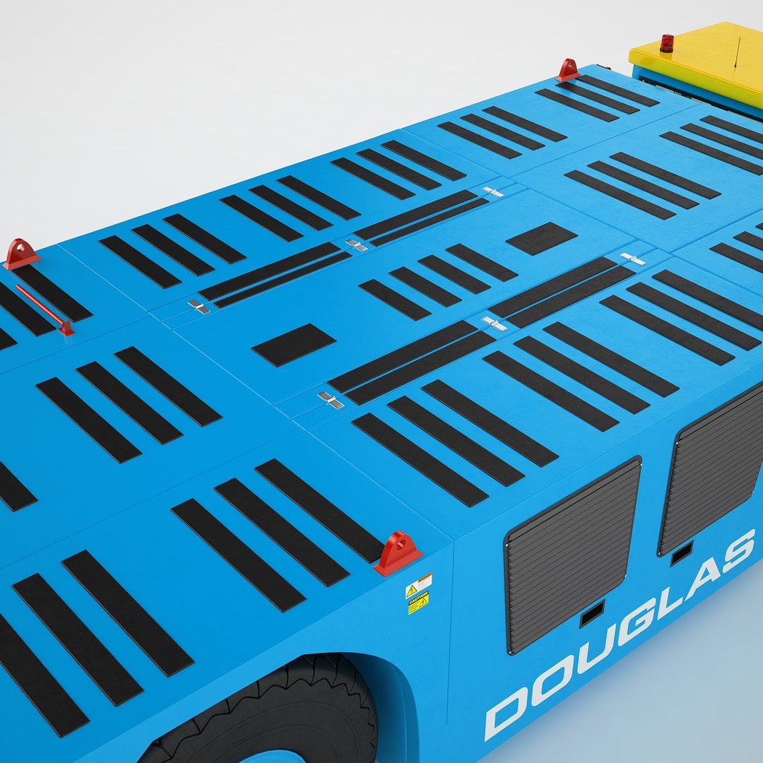3D douglas dc12-600 model - TurboSquid 1219517