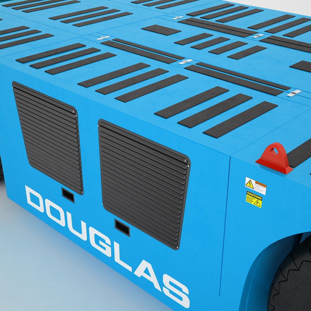 3D douglas dc12-600 model - TurboSquid 1219517