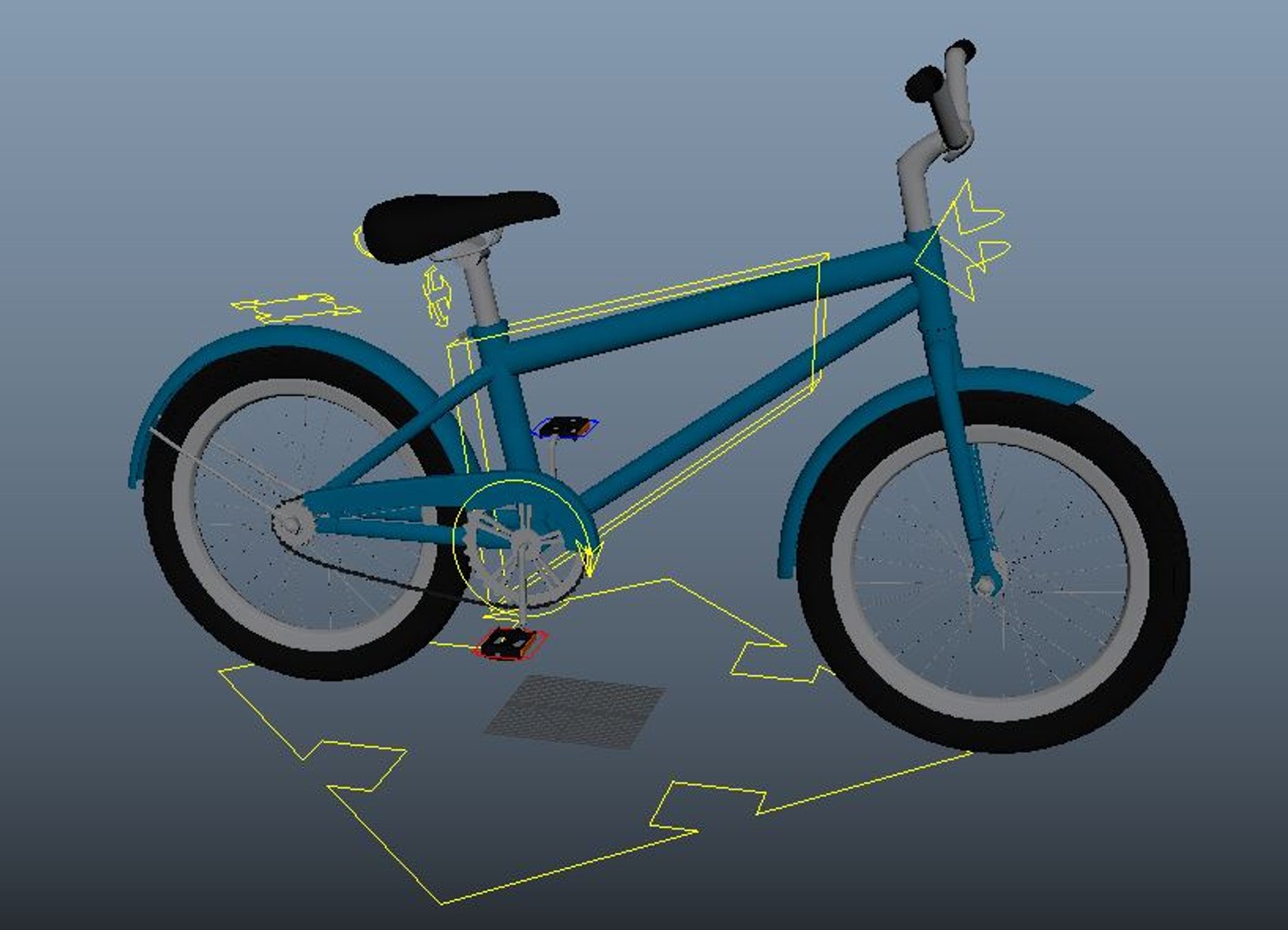 Bicycle Cycle 3D Model - TurboSquid 1353689