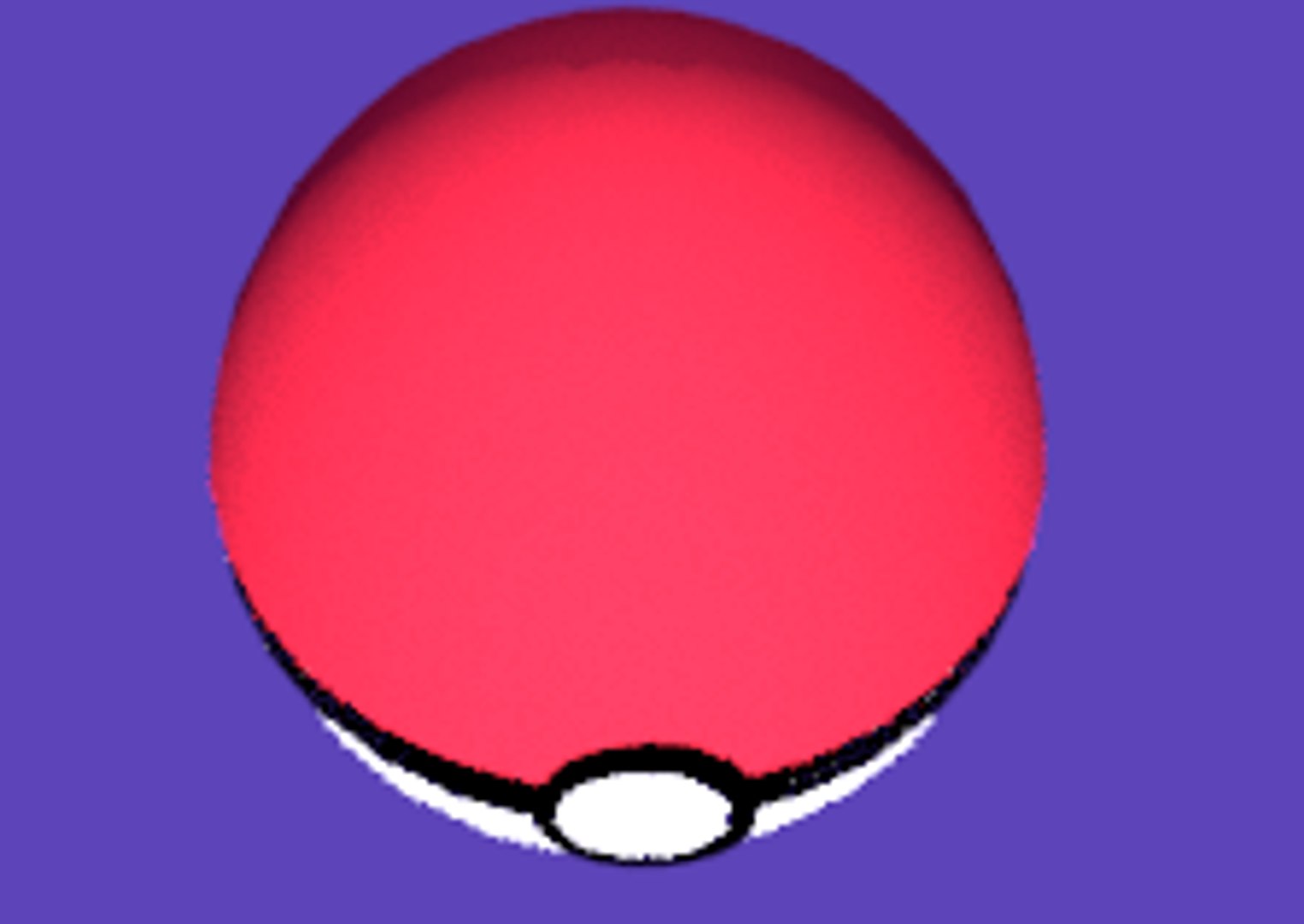 3D Pokemon Ball - TurboSquid 1470544