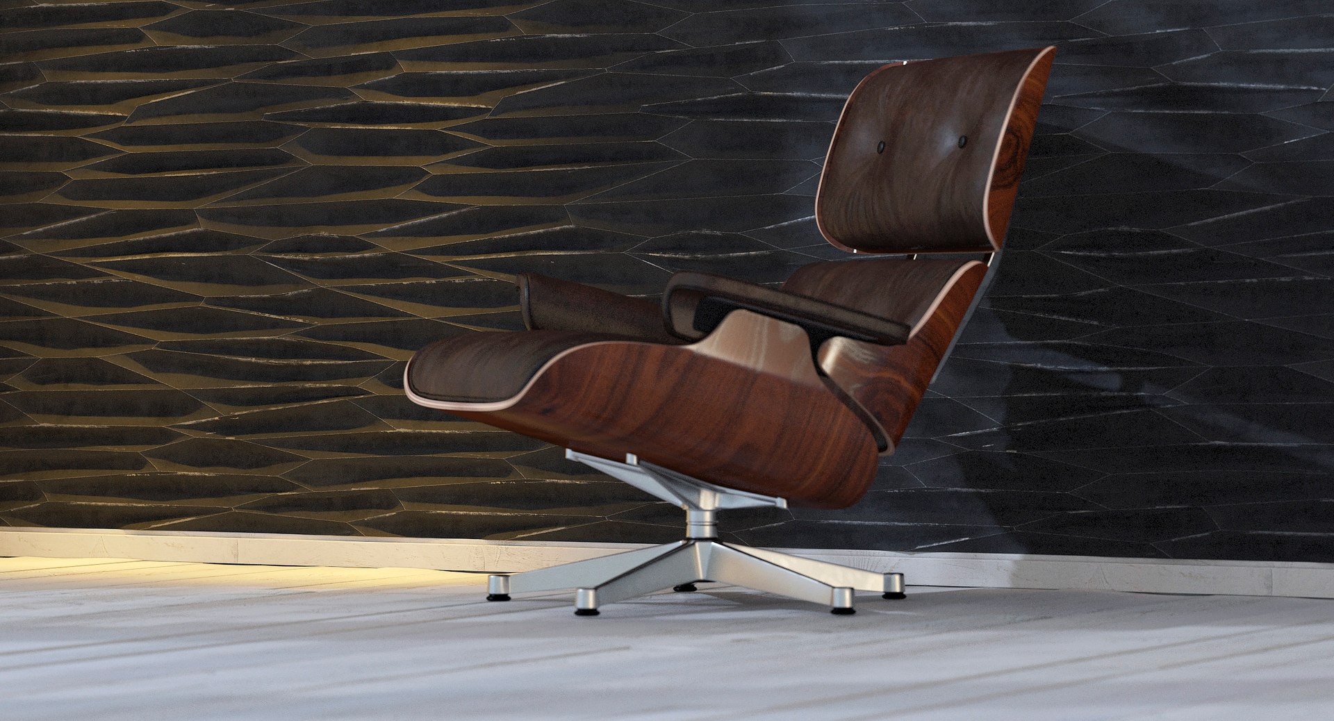 3d Wall Panel Ice Model