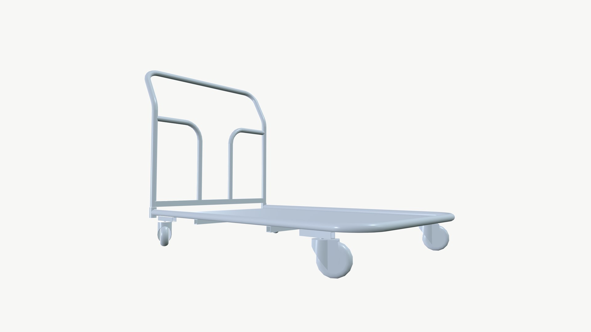 3D Model Platform Trolley - TurboSquid 2340341