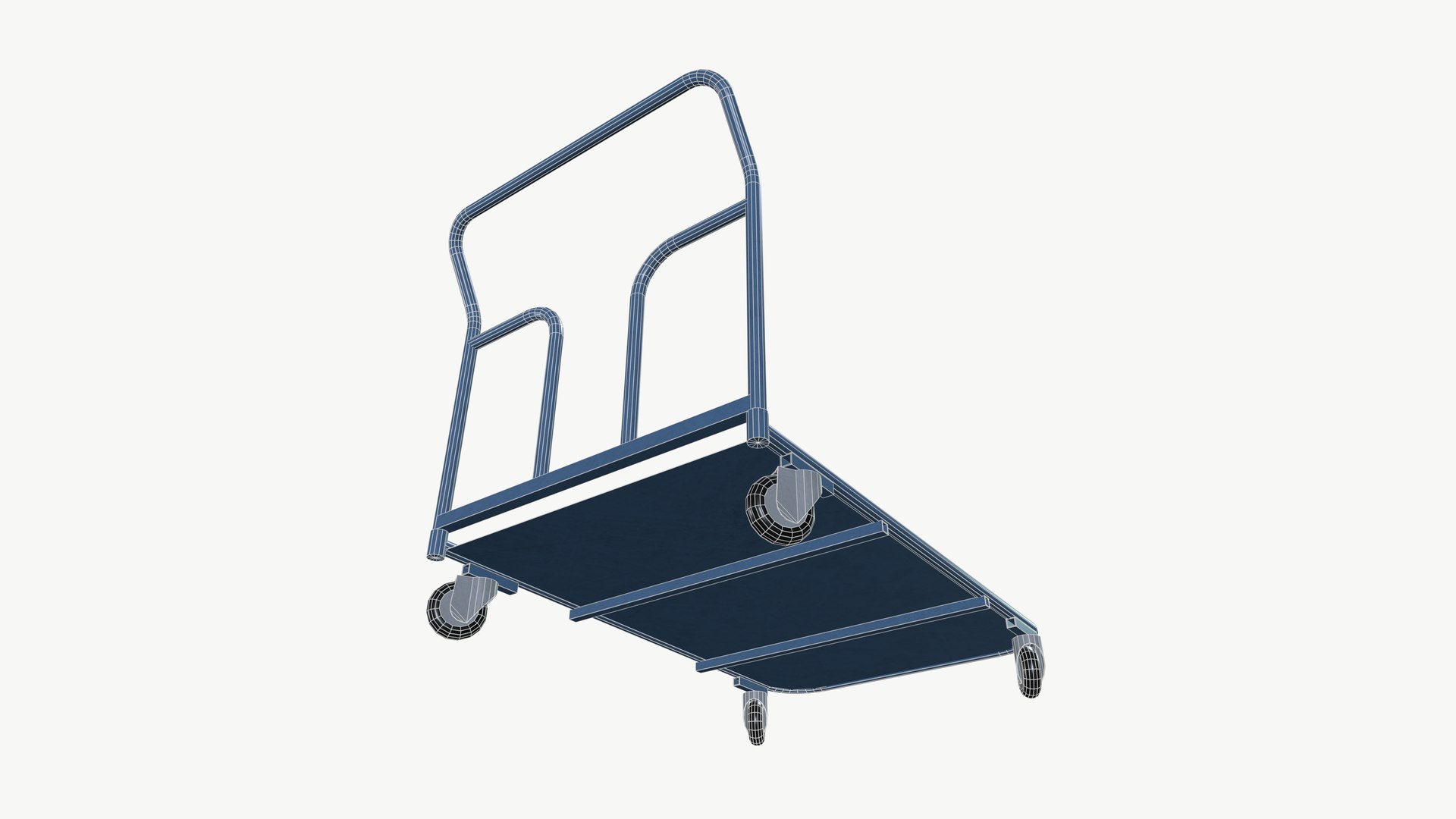 3D Model Platform Trolley - TurboSquid 2340341