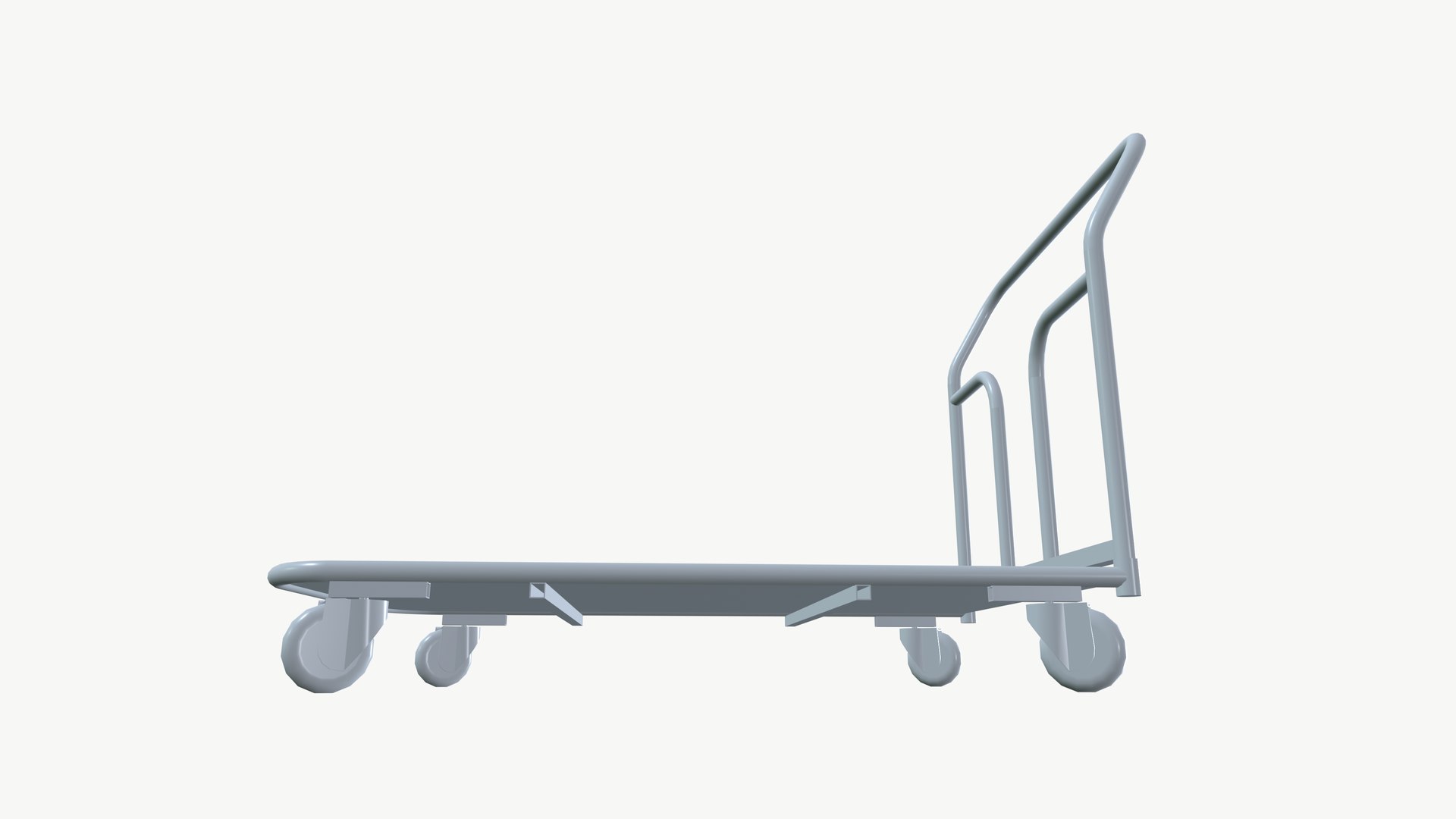 3D Model Platform Trolley - TurboSquid 2340341