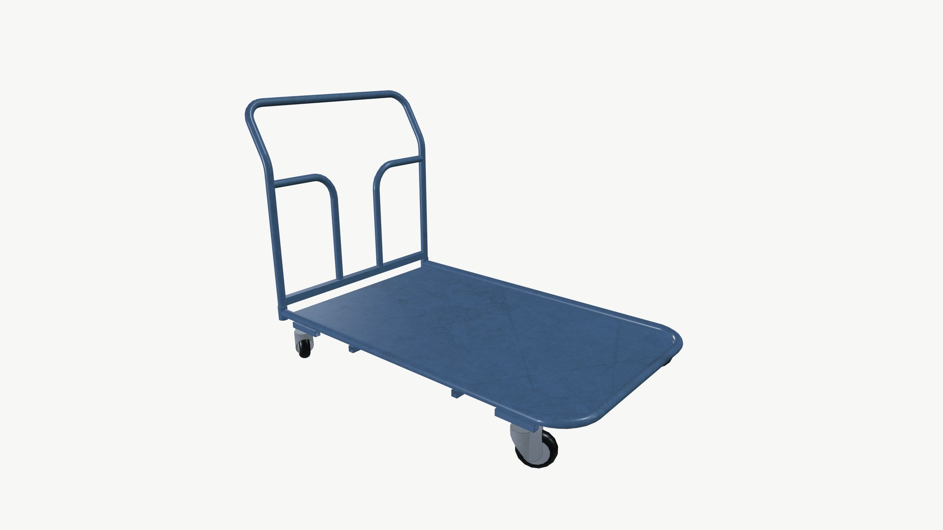 3D Model Platform Trolley - TurboSquid 2340341