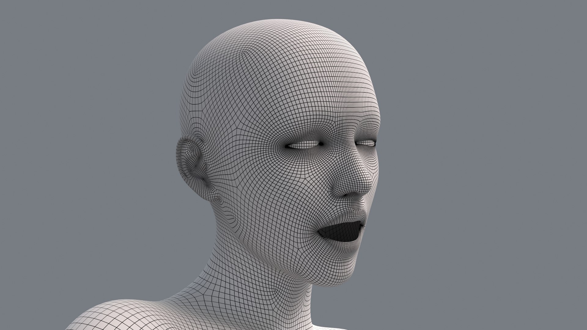 Mannequin Female 001 Pose 12 Model - TurboSquid 1948041