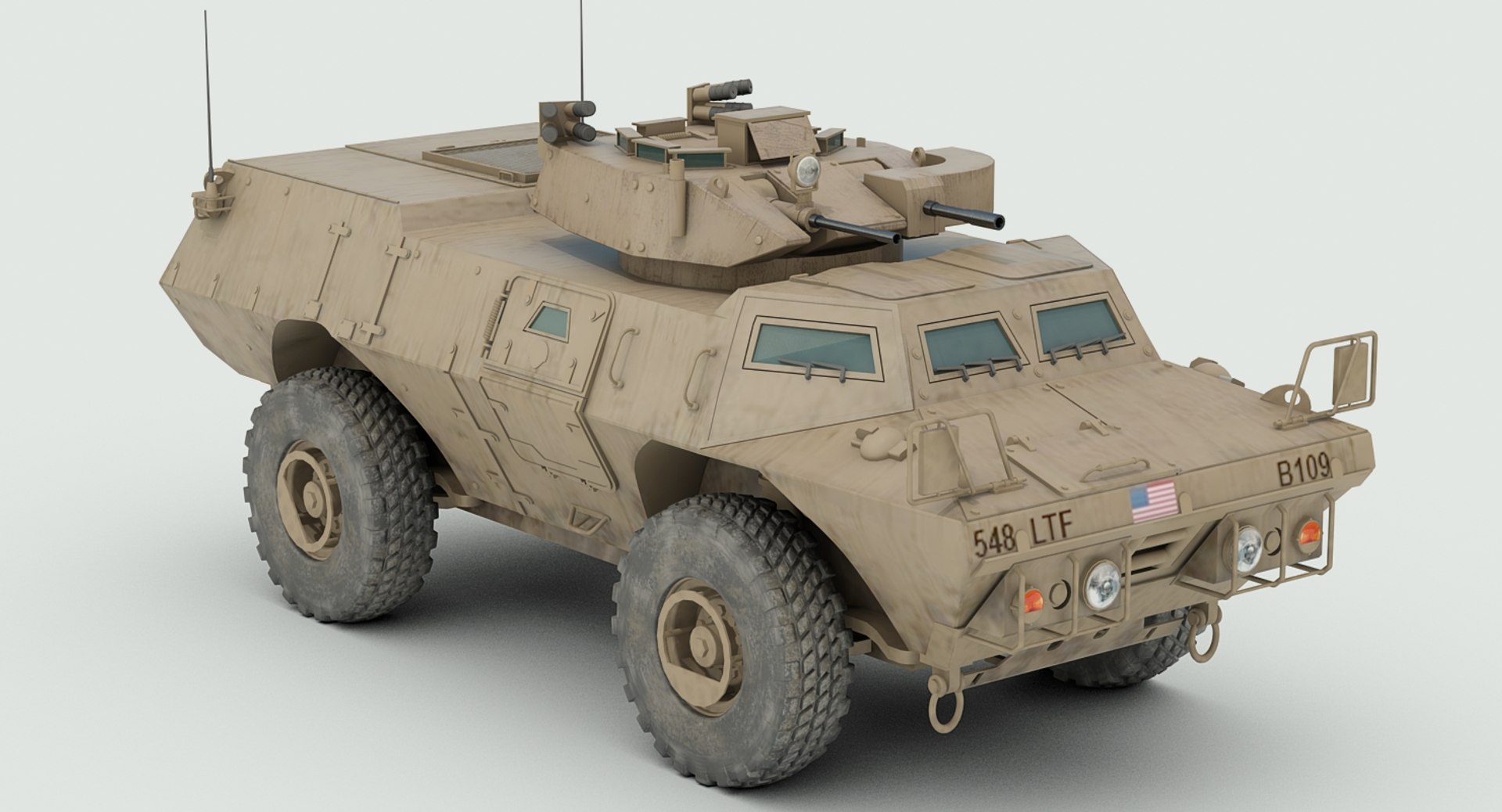 3ds Military M1117 Guardian