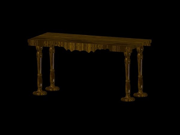 free table 3d model