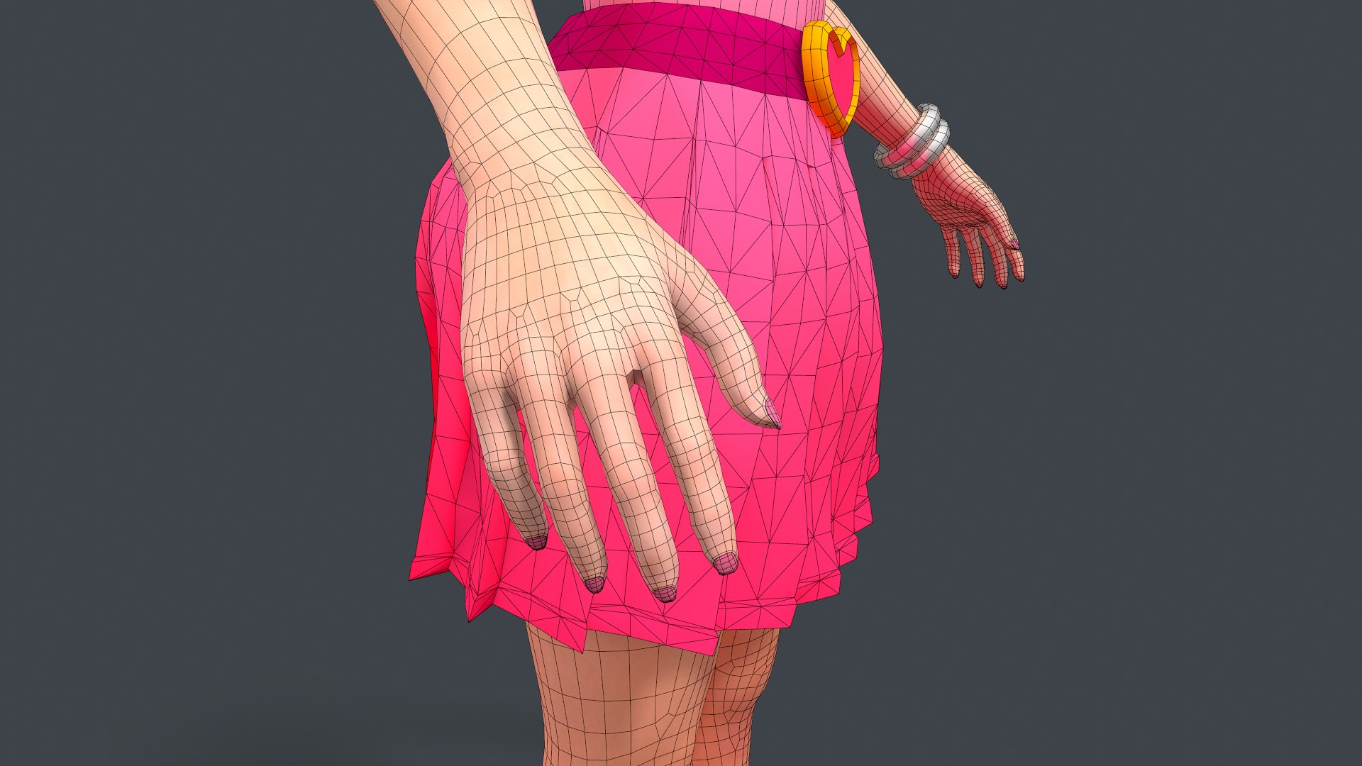 3D Pop-music Girl - TurboSquid 2089618