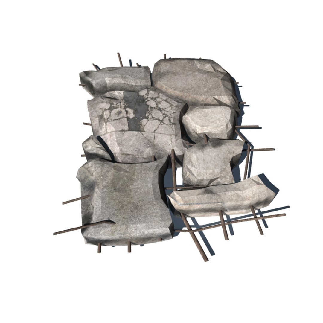 Max Destructive Concrete