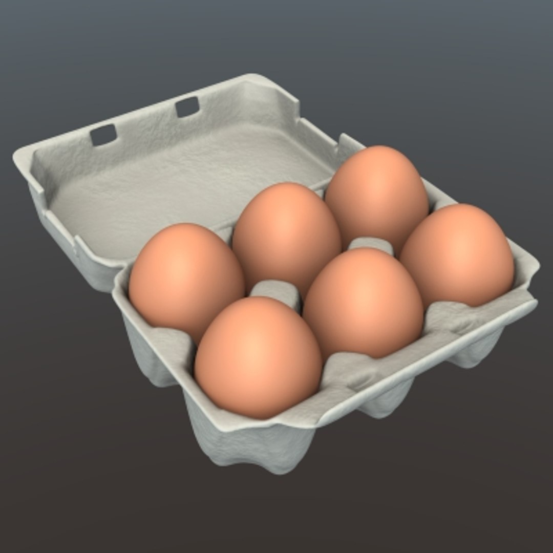 3d Model Egg Carton