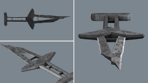 3D Akinak Sword -- 9 game models -- Weapons of the V century model ...