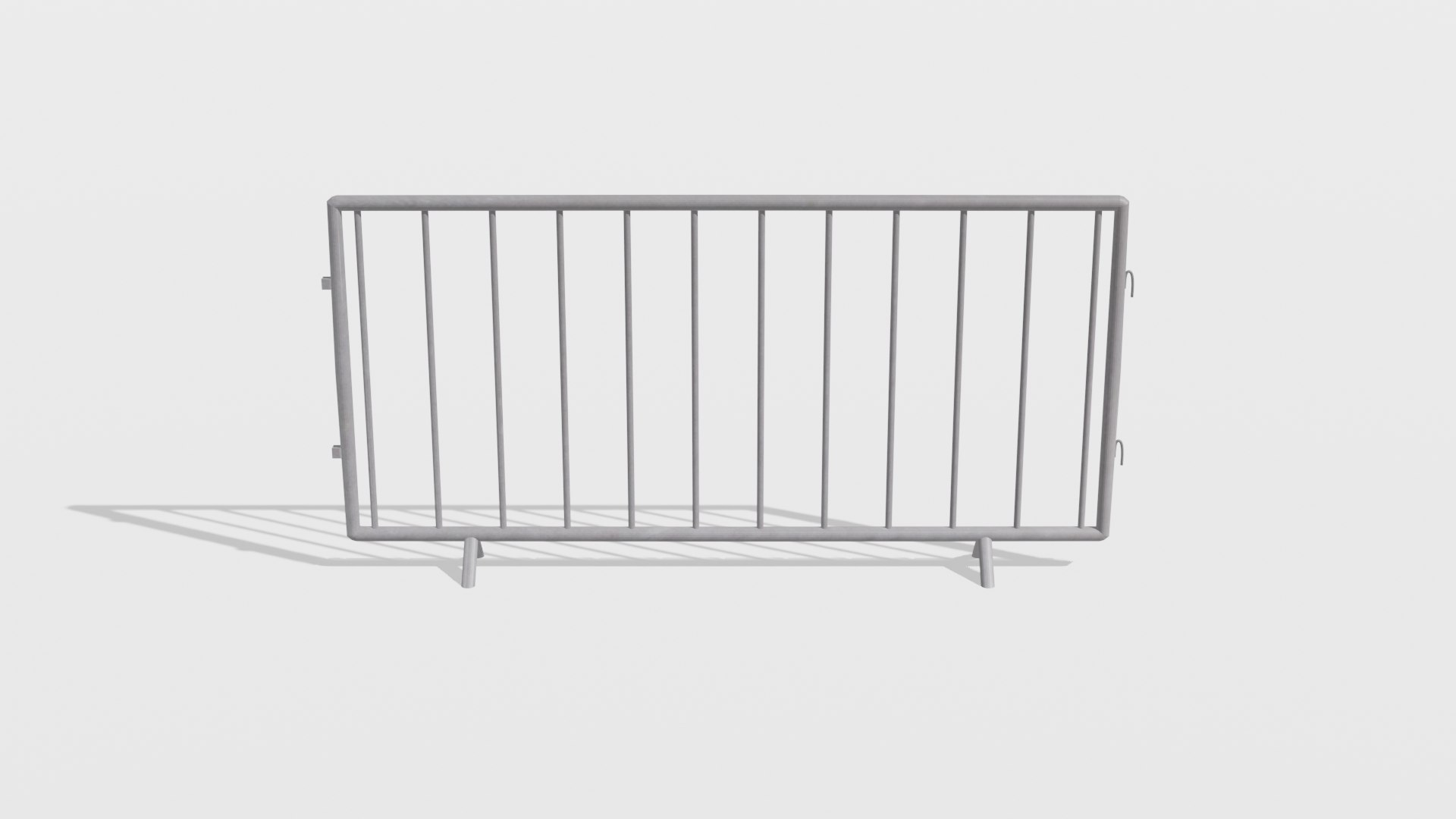 Crowd Barrier 3D Model - TurboSquid 1824733