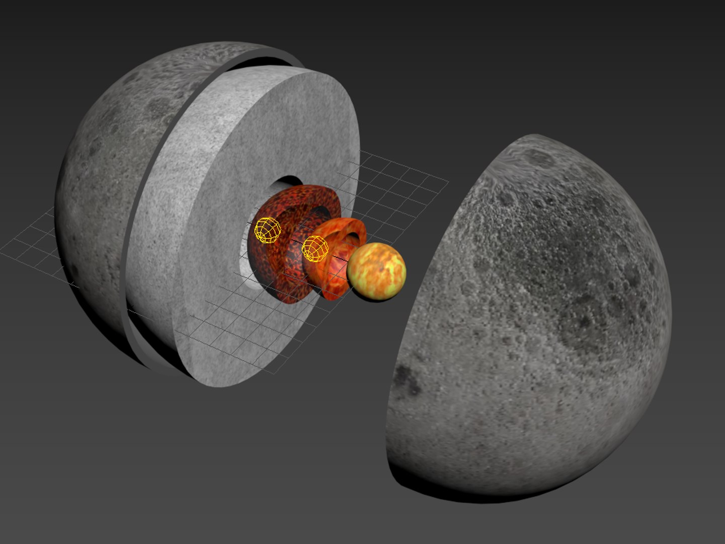 Moon Structure Animation Model - TurboSquid 1392671