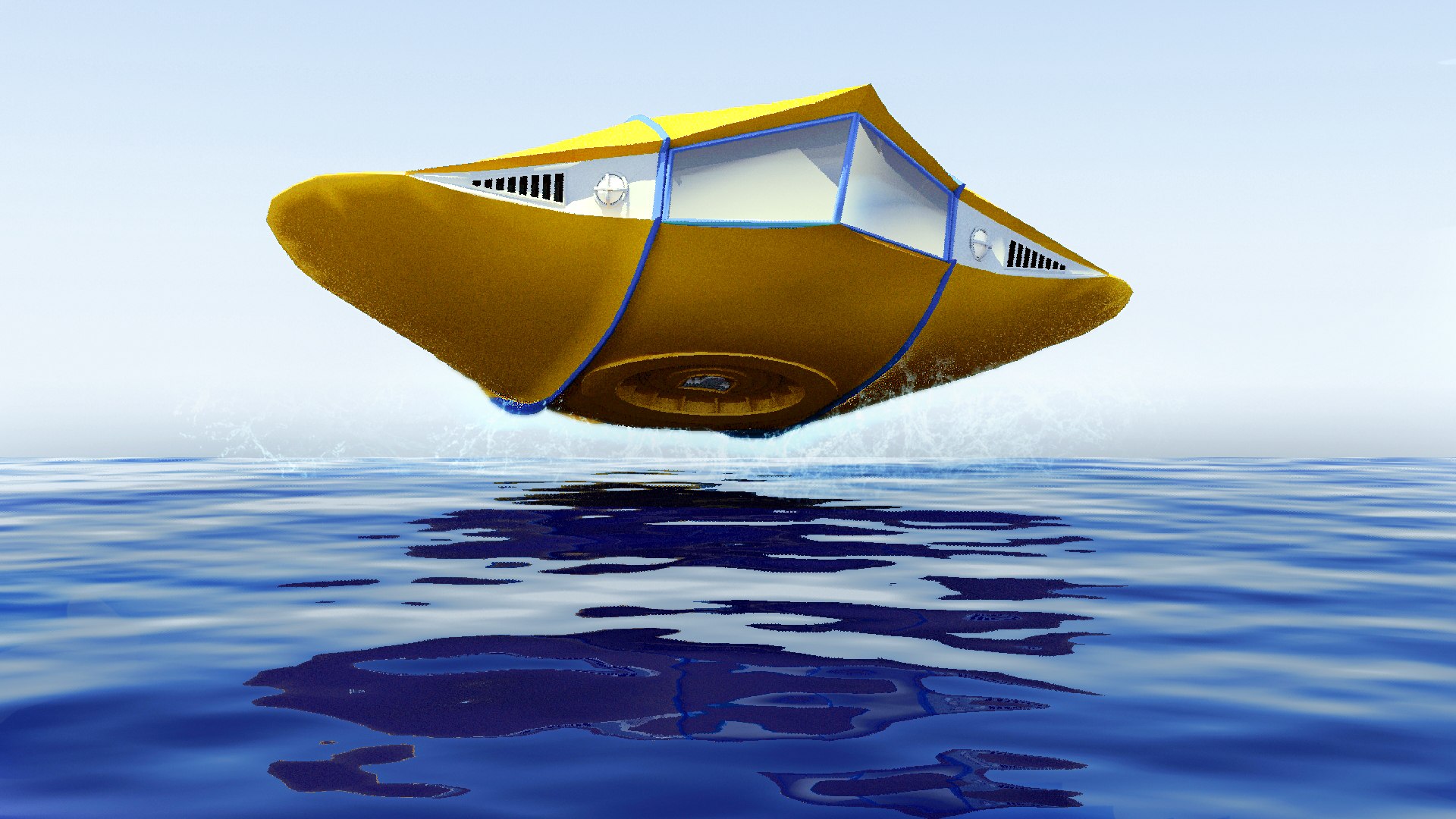 3D Model Flying Sub - TurboSquid 1642068