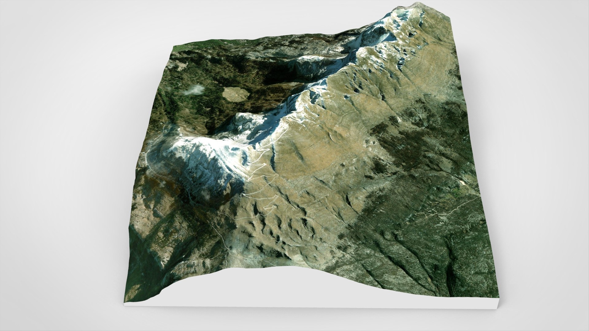 Mountain Landscape Bubreg Bosnia And Herzegovina 3D Model - TurboSquid ...