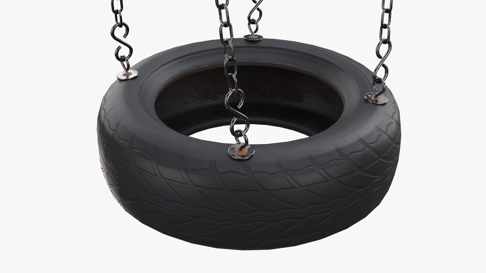 3D Outdoor Tire Swing 01 Model - TurboSquid 1861547