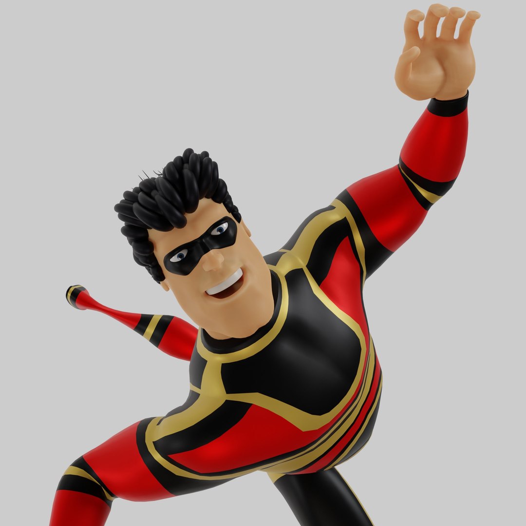 Super Hero Model - TurboSquid 1968009