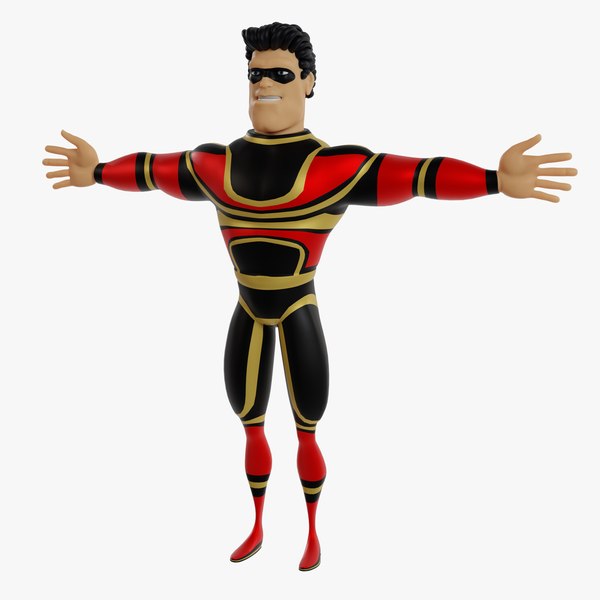 Superhero Blender Models for Download | TurboSquid