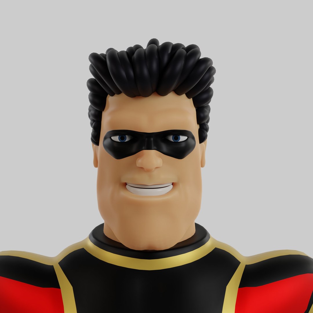 Super Hero Model - TurboSquid 1968009