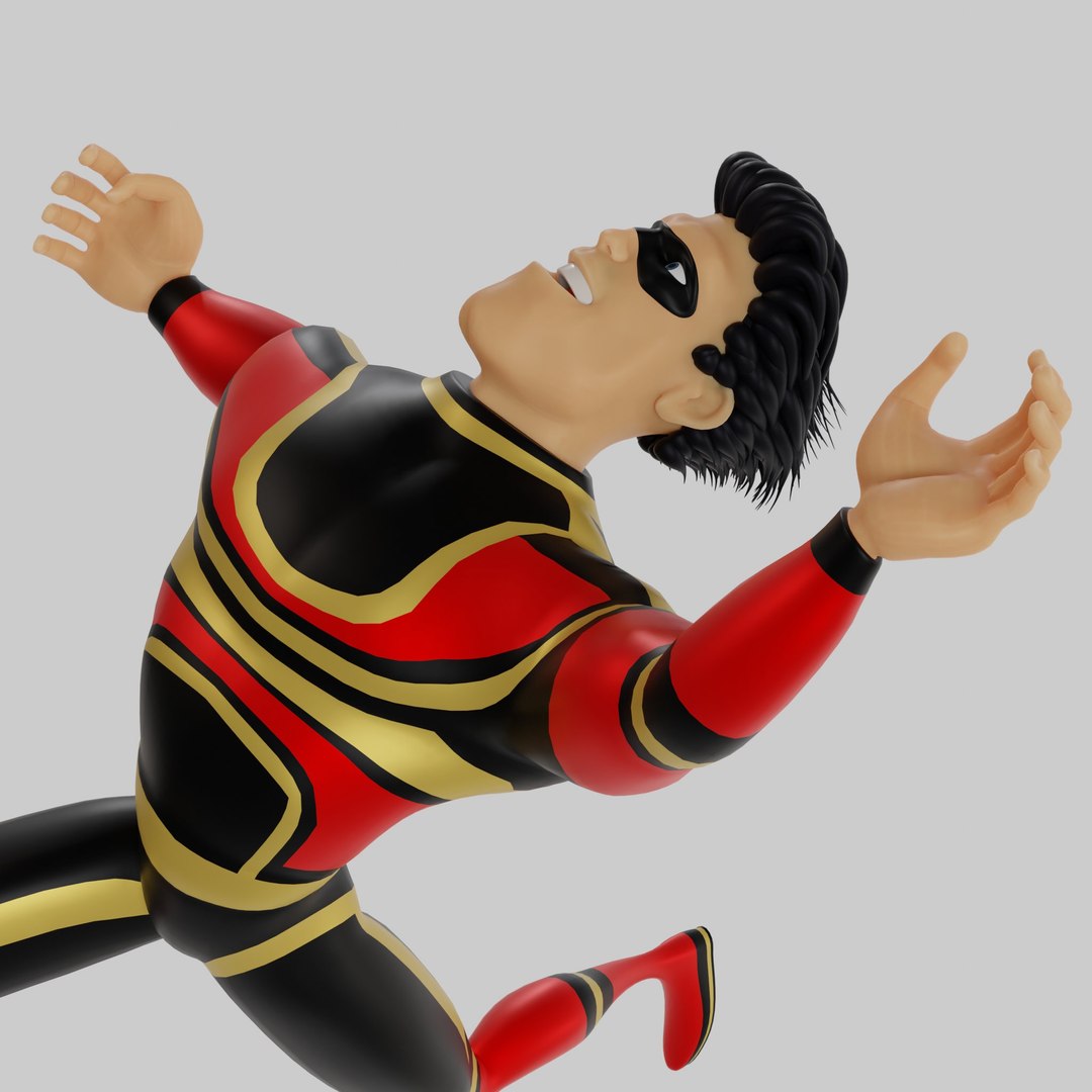 Super Hero Model - TurboSquid 1968009