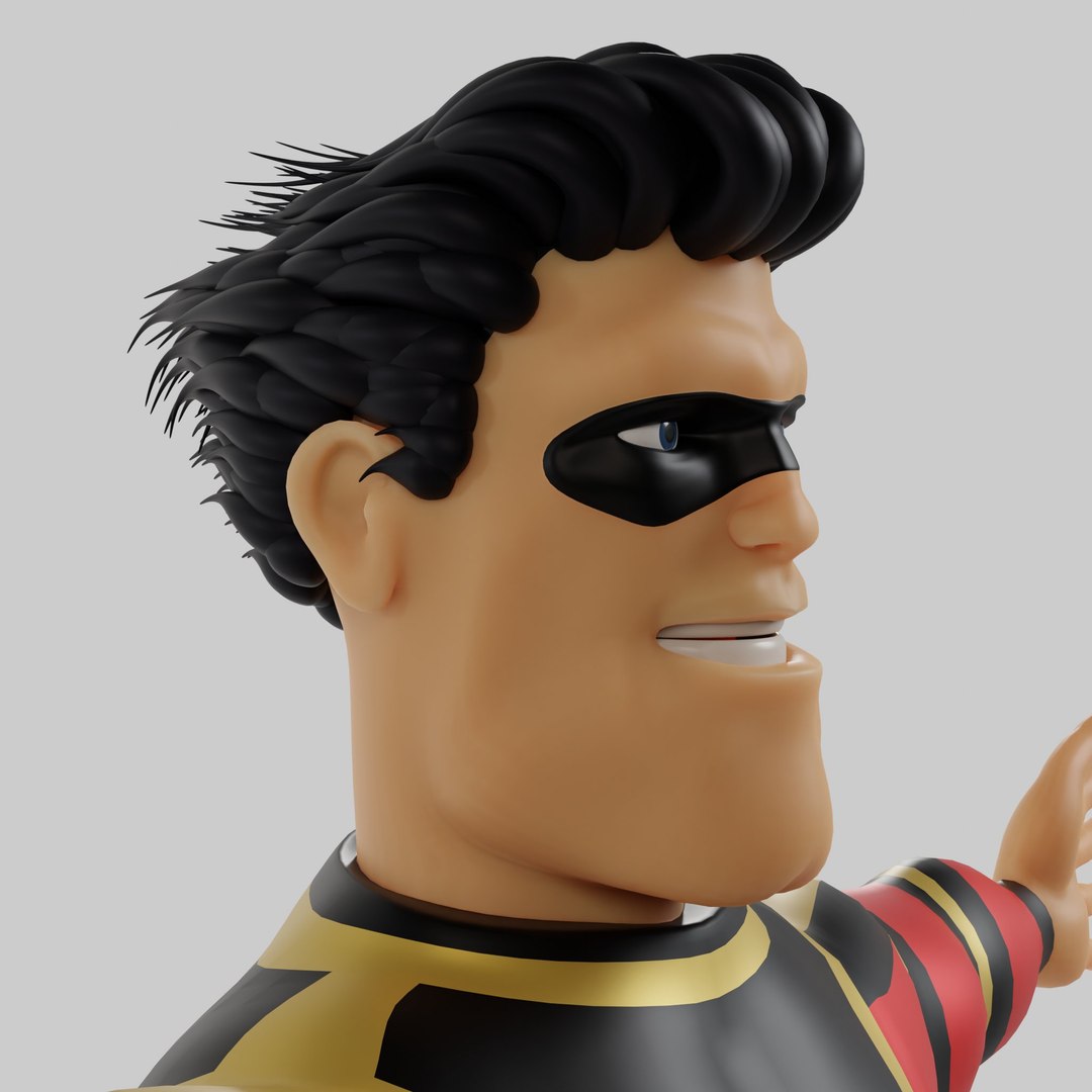 Super Hero Model - TurboSquid 1968009