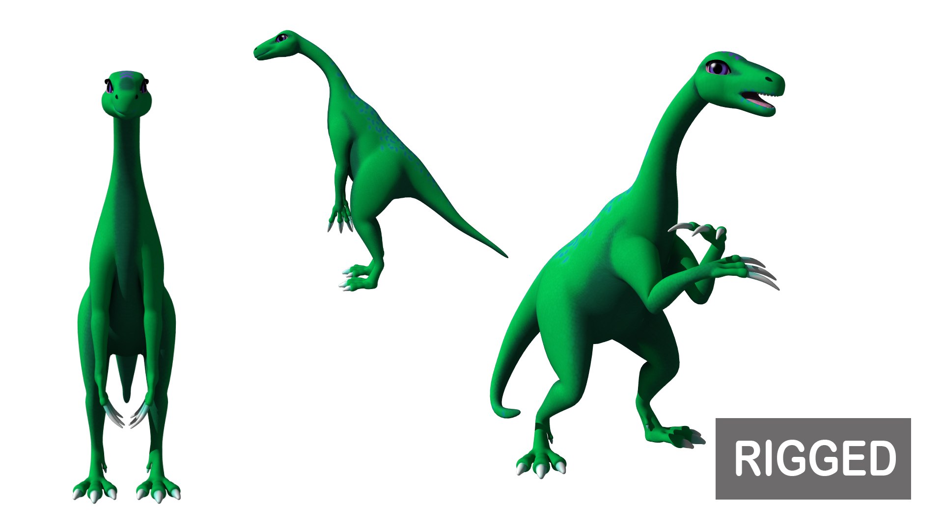 3D Nothronychus - TurboSquid 1720328