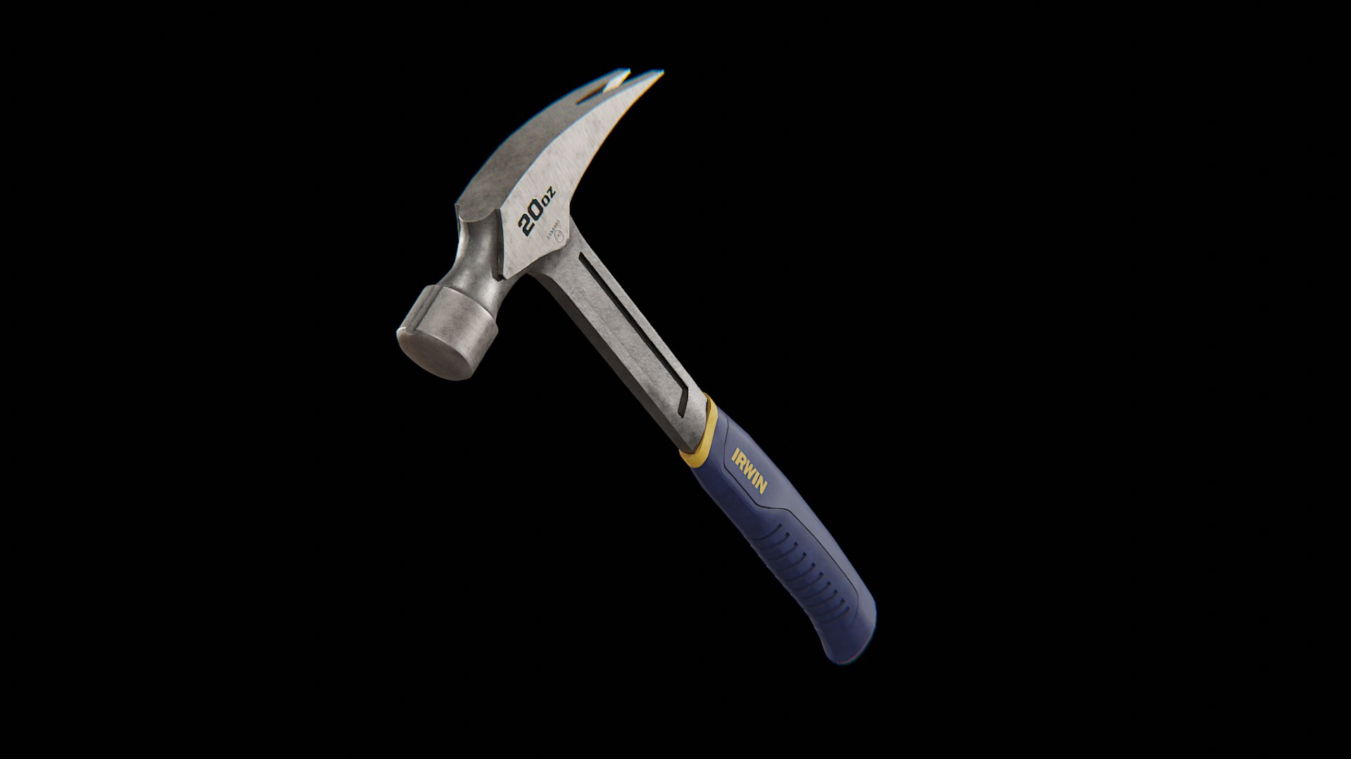 Hammer Irwin Roughness Metallic 3D Model - TurboSquid 1661126