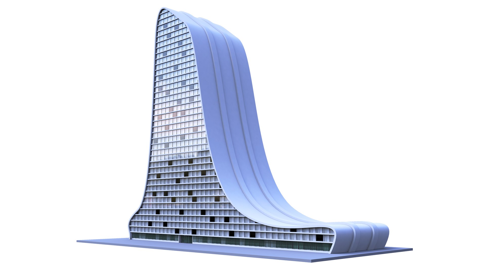3D skyscraper building architecture - TurboSquid 1414494