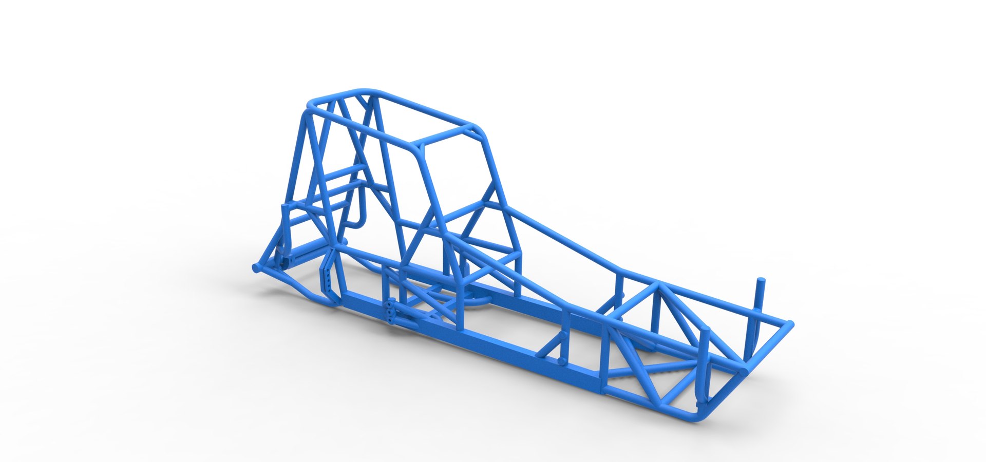 Diecast Frame Of Vintage Northeast Dirt Modified Stock Car Scale 1 To ...