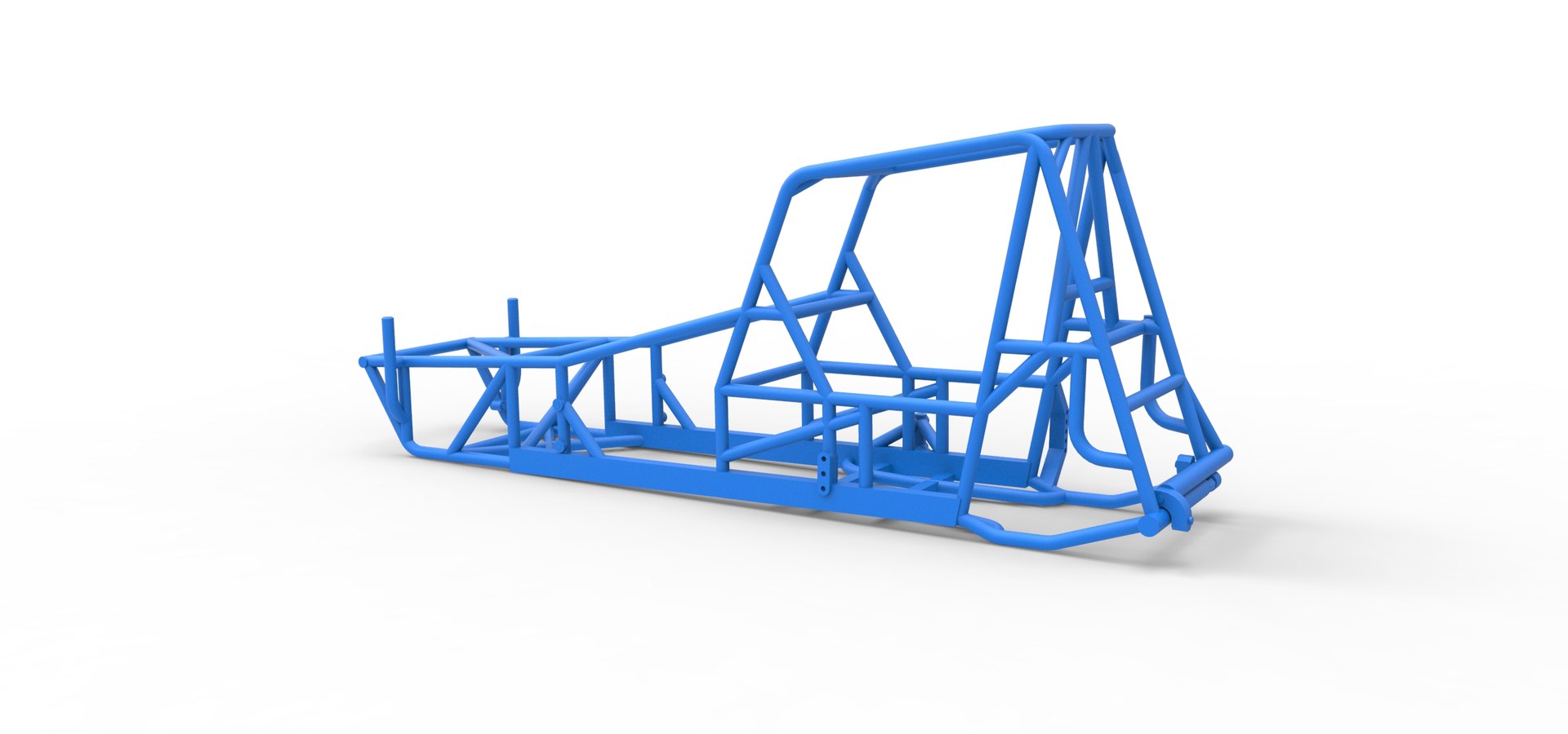 Diecast Frame Of Vintage Northeast Dirt Modified Stock Car Scale 1 To ...