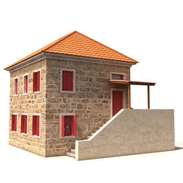 classic greek roman house games 3d model