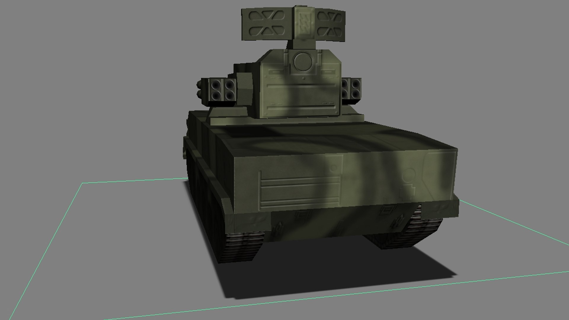 3d Sa-19 Grison Tunguska Model