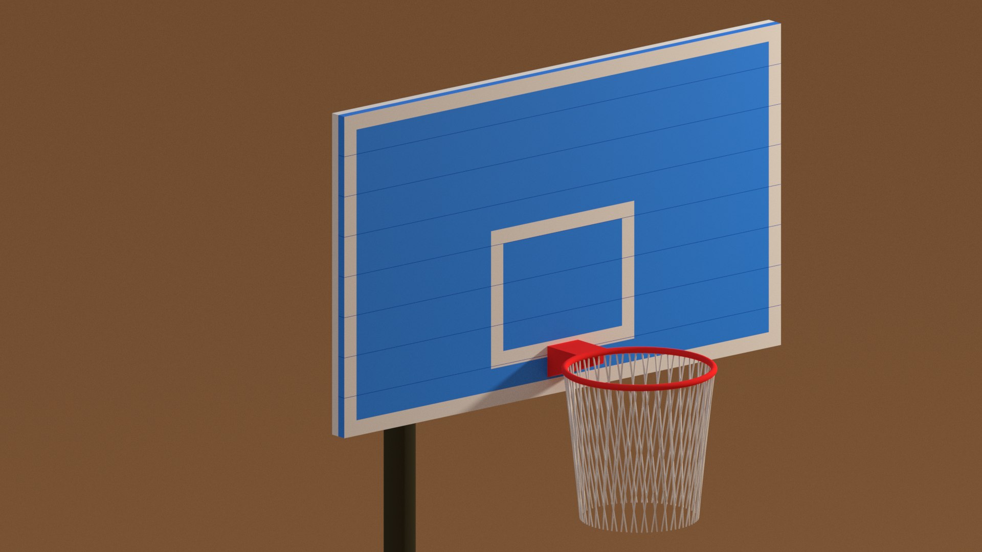 3D Street Outdoor Basketball Hoop Model - TurboSquid 2016353