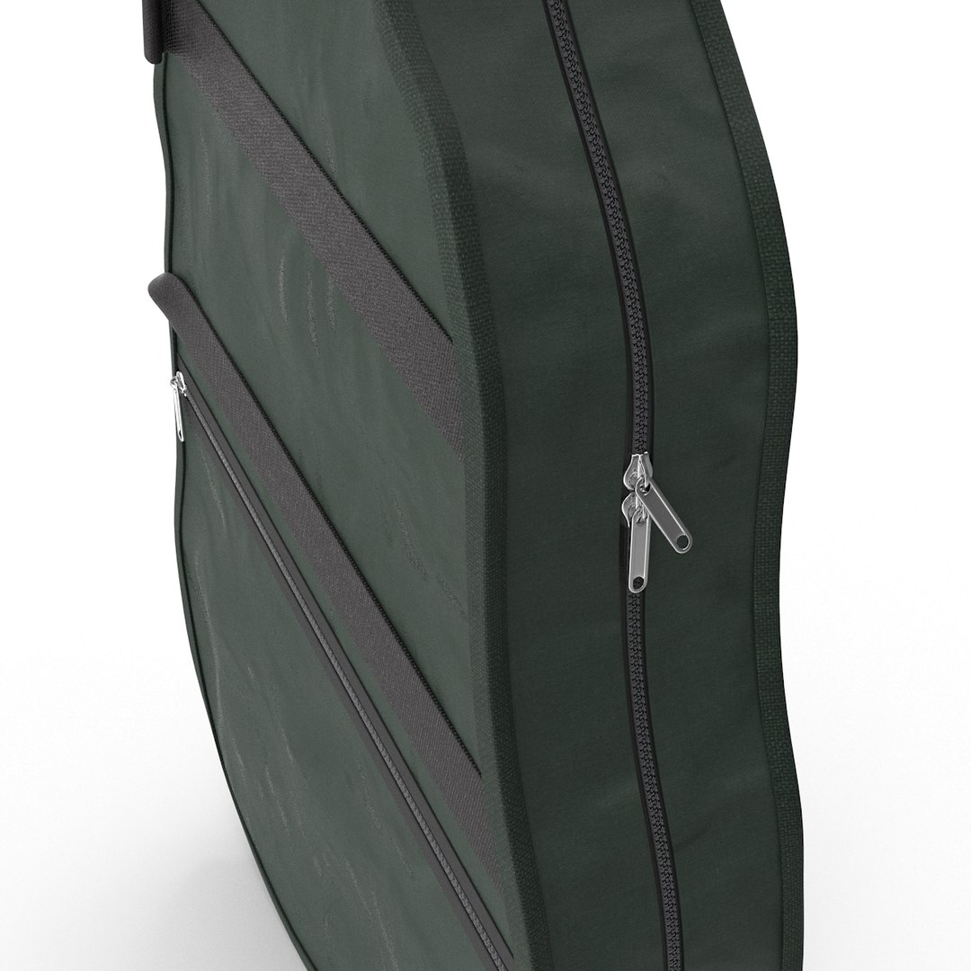 3d Guitar Case Model