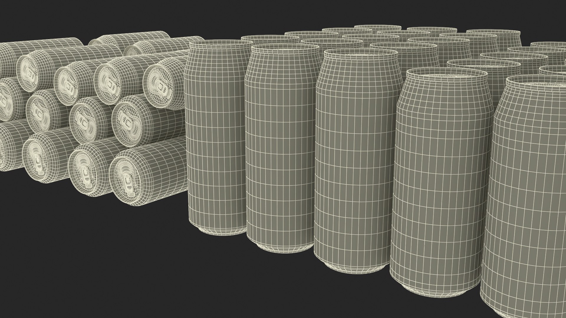 Mini Cooler With Beverage Cans 3D - TurboSquid 2161861