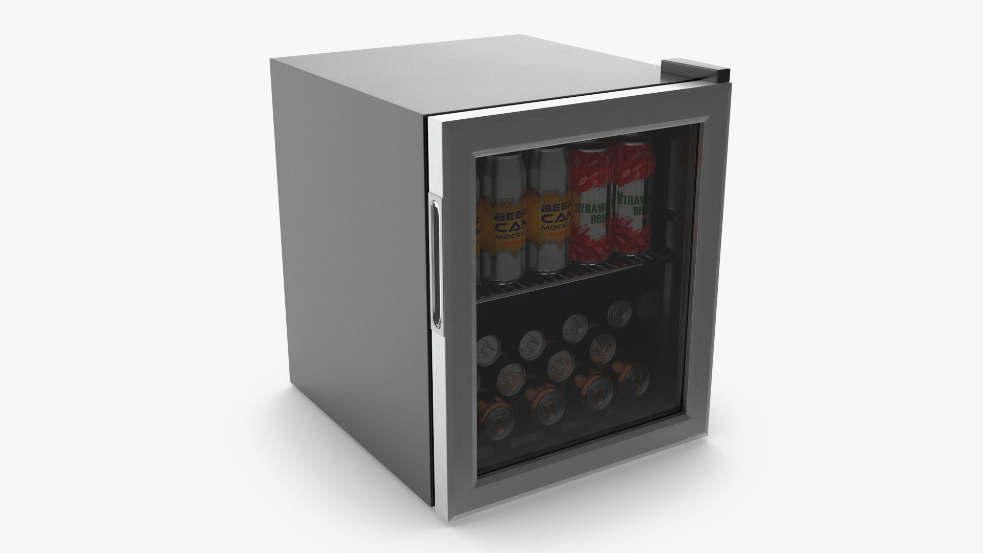 Mini Cooler With Beverage Cans 3D - TurboSquid 2161861