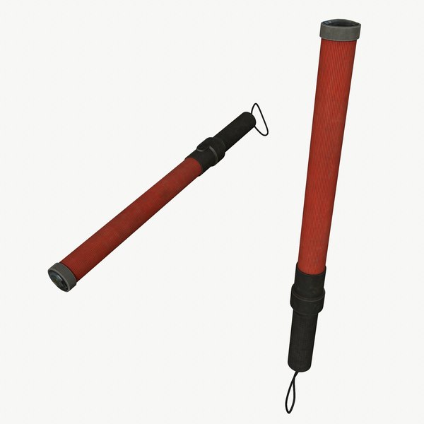 Safety illuminated baton 3D model - TurboSquid 1608940